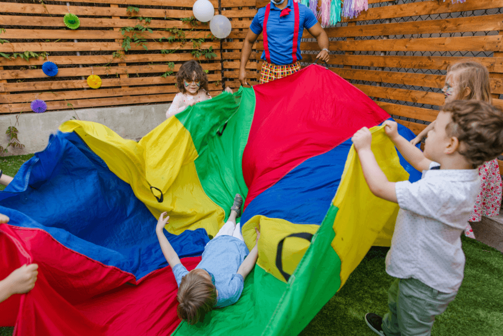 9 Fantastic Parachute Games for Babies - Early Impact Learning